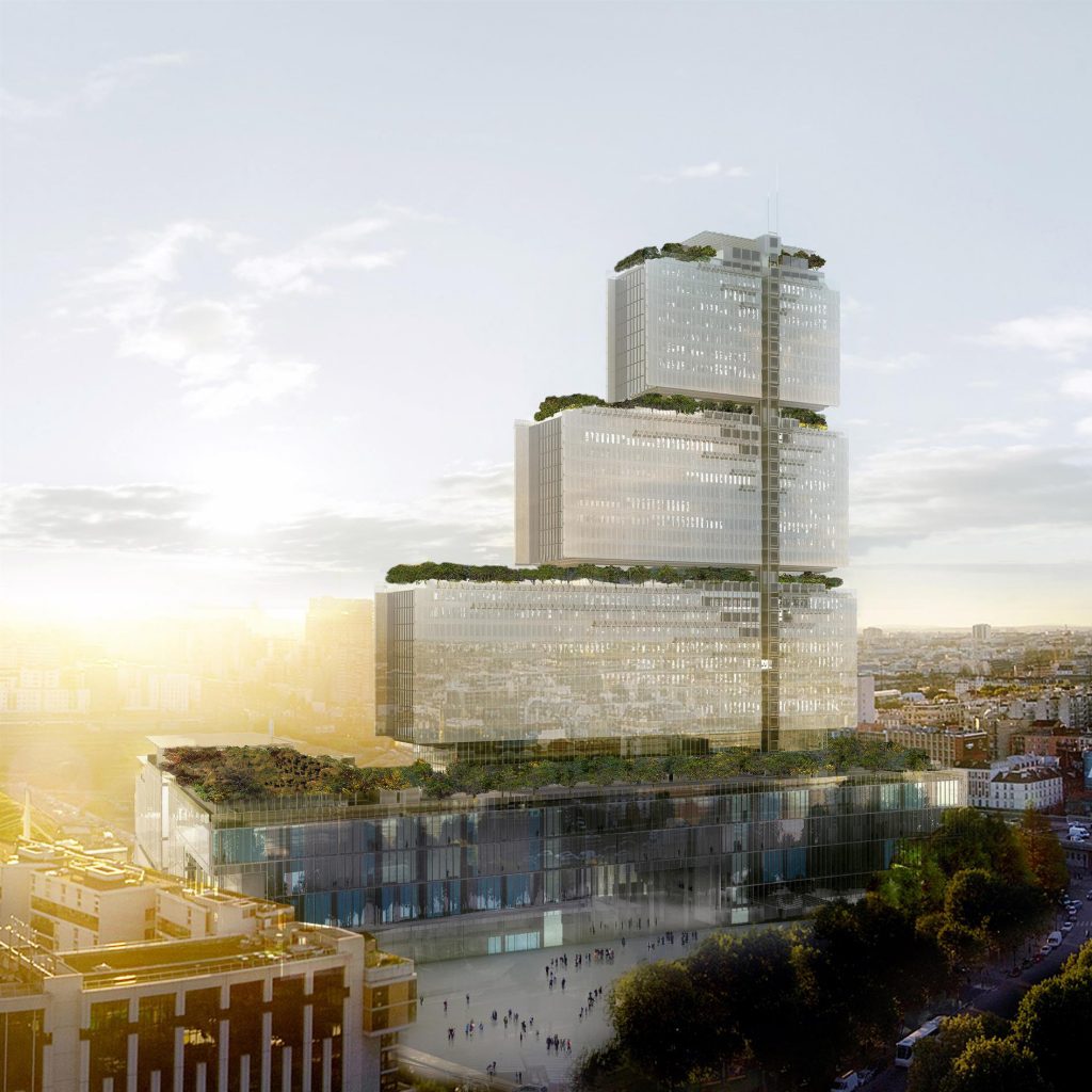 Nouveau Palais de Justice - Porte de Clichy 2 - Paris Futur
